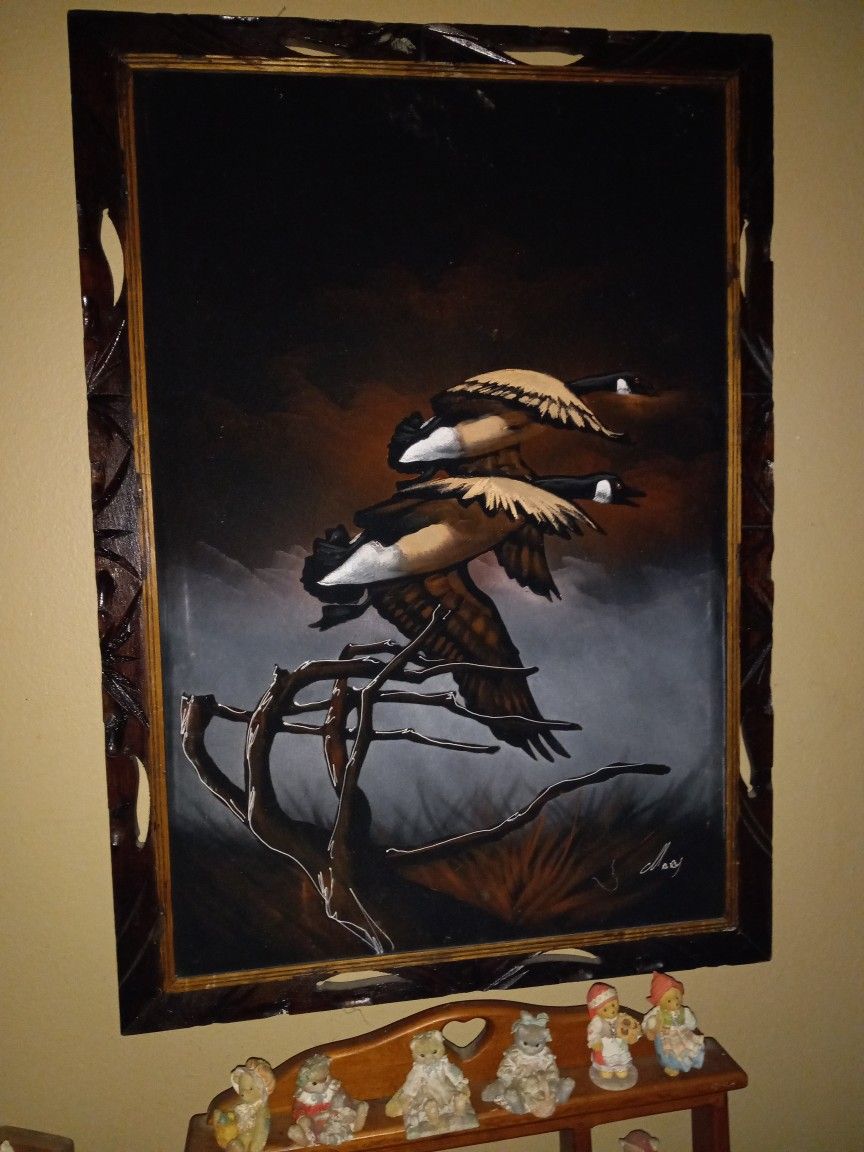 Black Velvet Painting