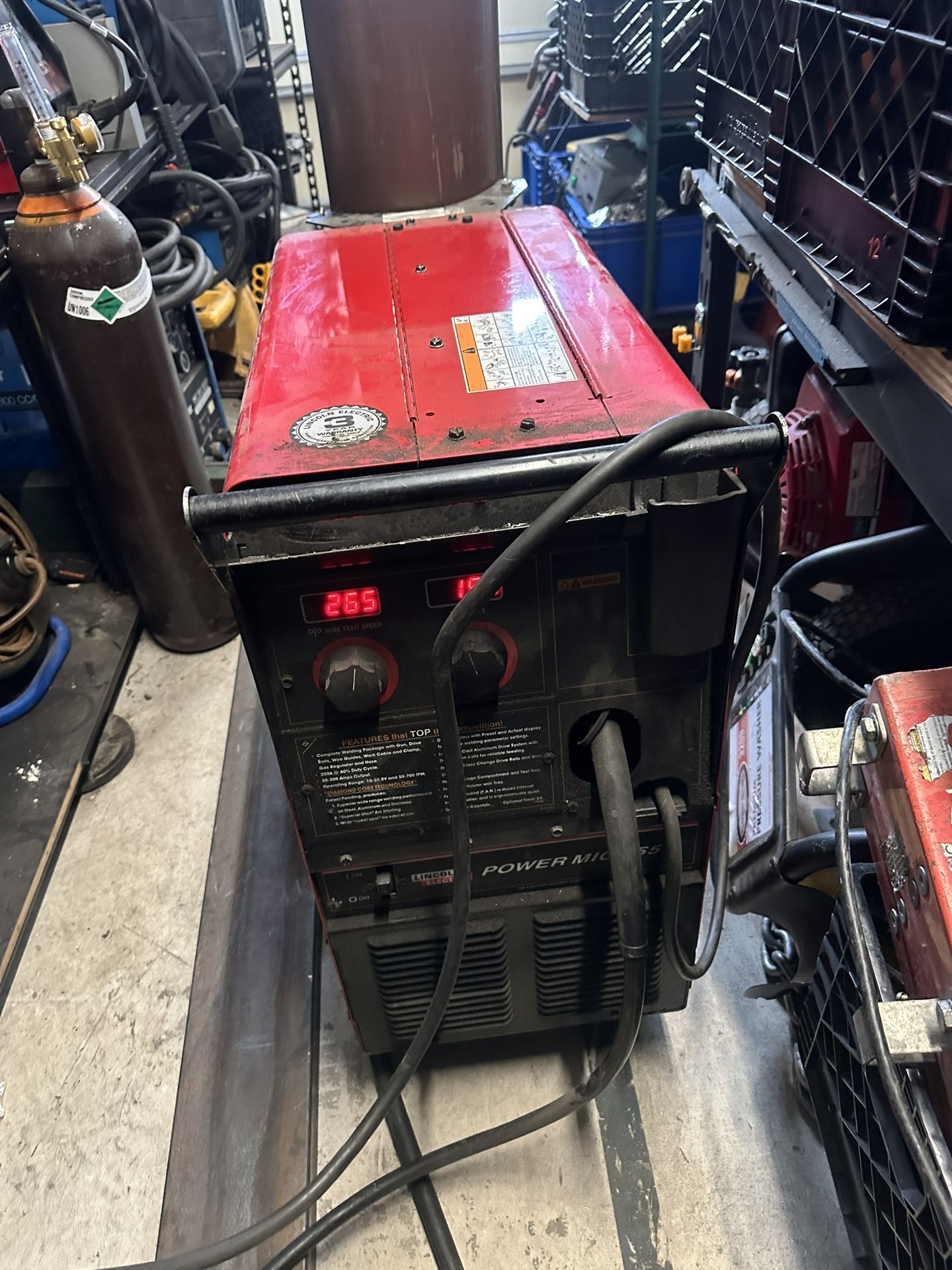 Lincoln 255 Welder With Tank And Regulator Ready for Sale in Redondo ...