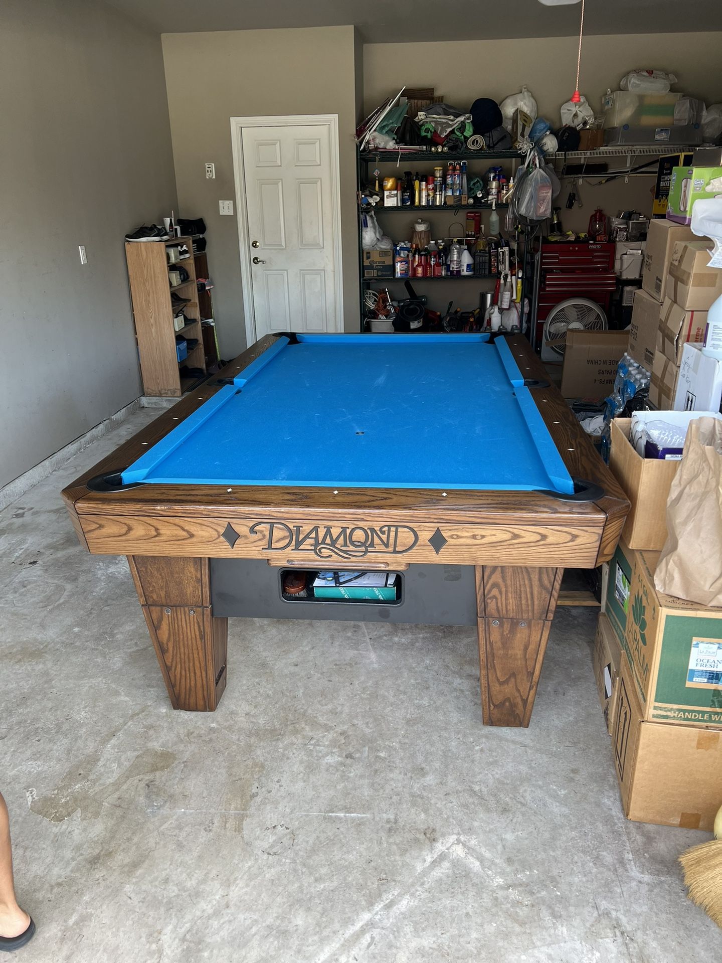 Pool Table 8ft Pro-Am Pool Table diamond for Sale in Houston, TX - OfferUp