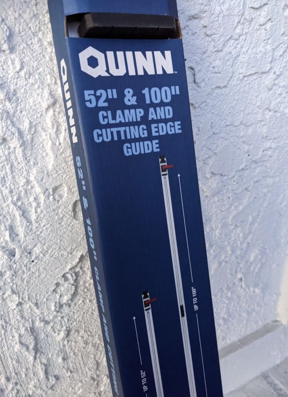 Quinn 52" - 100" Clamp & Cutting Edge Guide BRAND NEW for Sale in ...