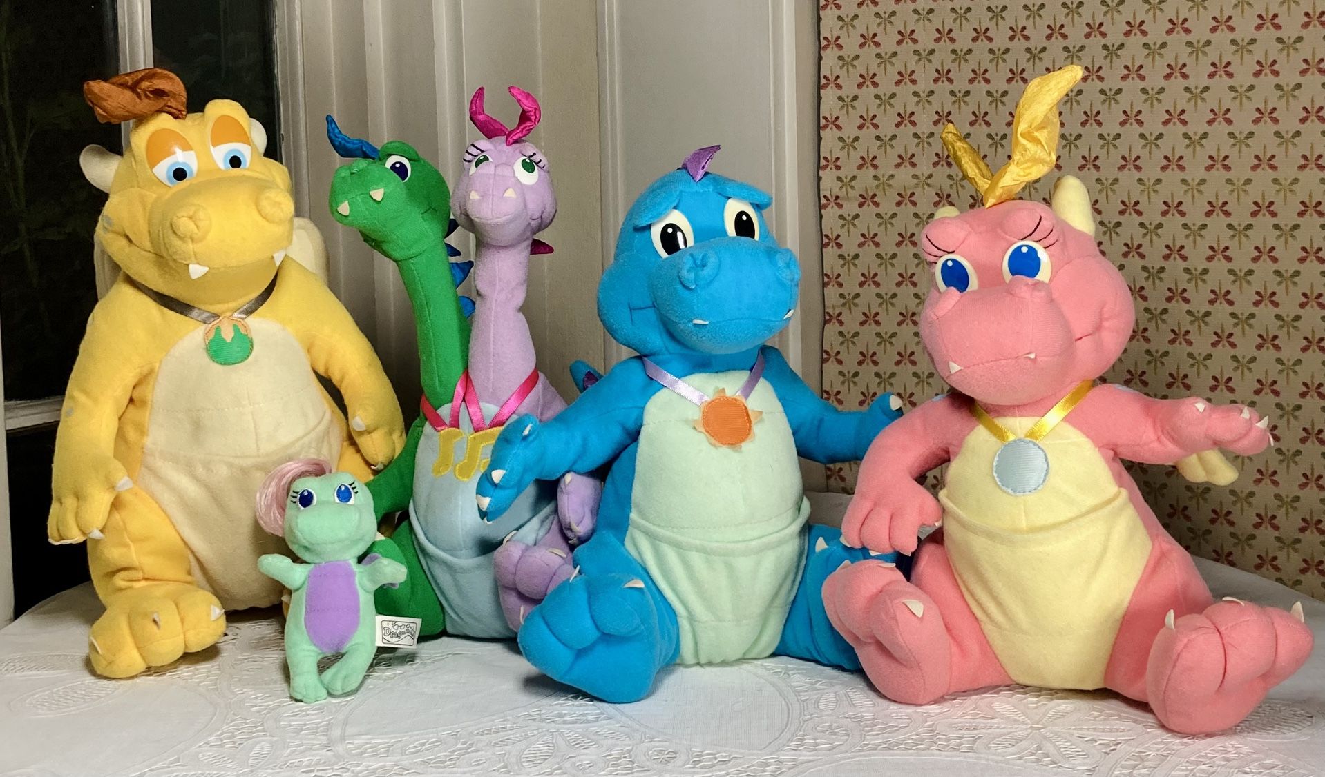 Dragon Tales Zak And Wheezie Plush