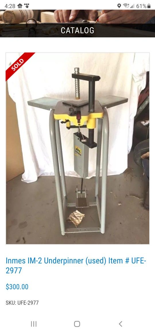 Inmes IM-2 Underpinner for Sale in San Antonio, TX - OfferUp