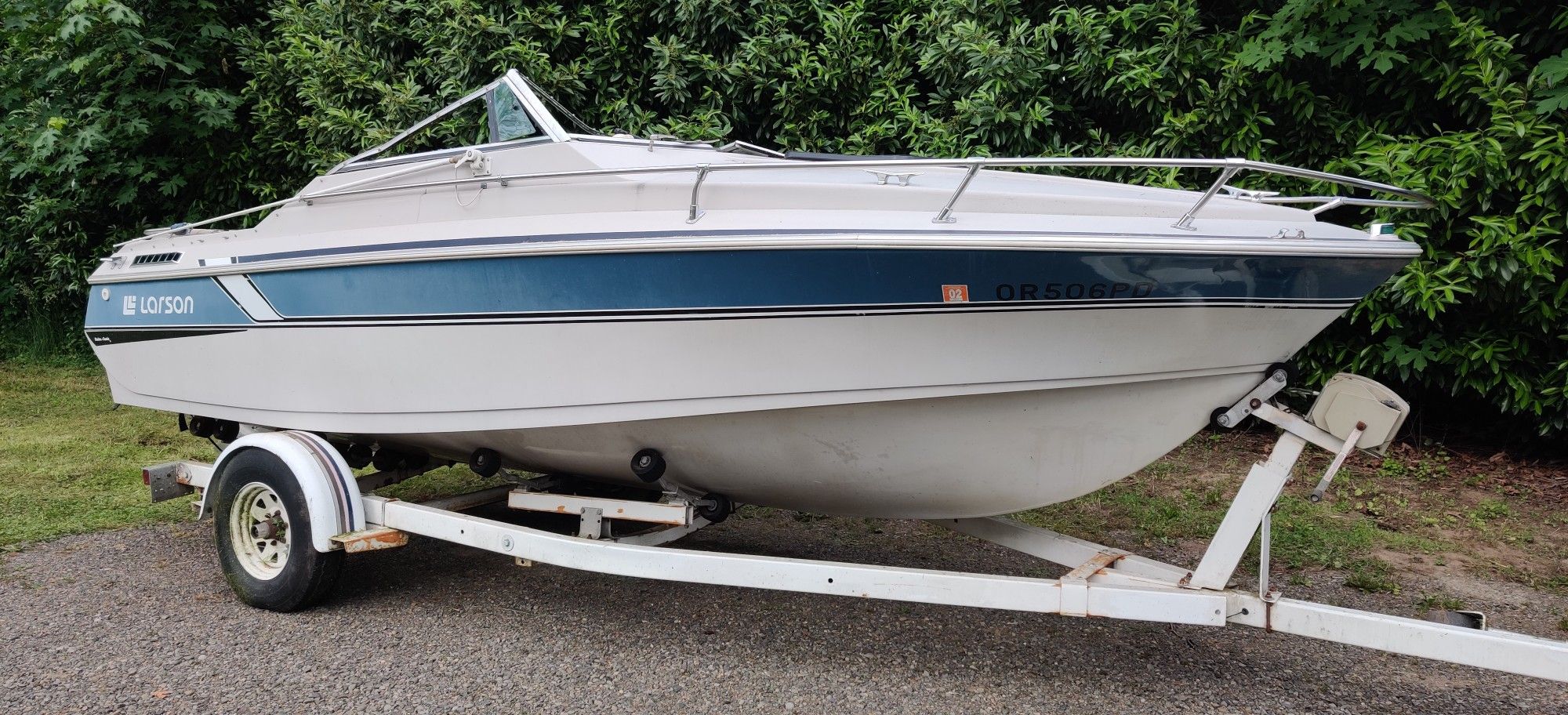 1985 Larson 22ft cabin cruiser for Sale in Canby, OR - OfferUp