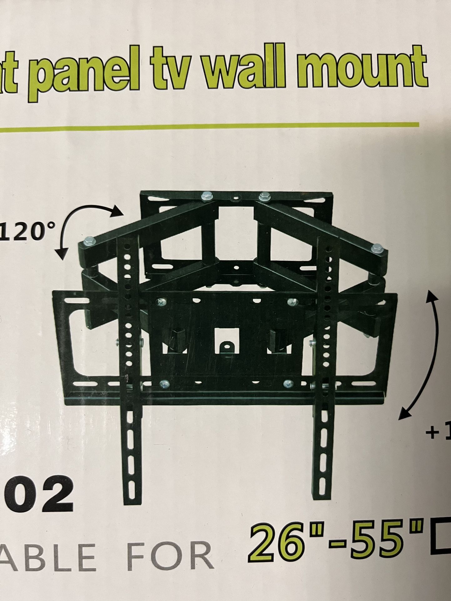 New Universal TV LCD LED Plasma Full motion Wall Mount Up To 110 lbs for Sale in Oakland Park ...