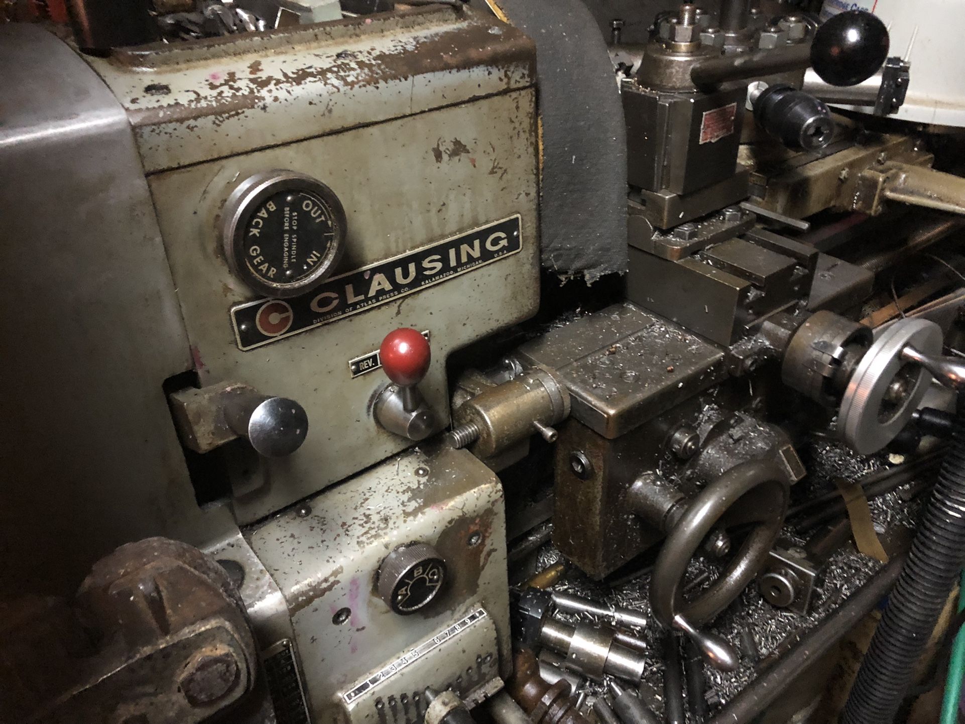Clausing Lathe Single Phase for Sale in South Plainfield, NJ - OfferUp