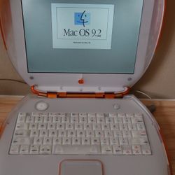 Apple G3 iBook Clamshell in a striking Orange color (Model M2453) for ...