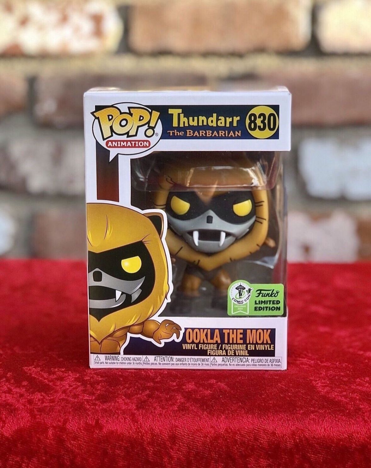 2021 ECCC Emerald City Comic Con Funko Pop! Animation Thundarr The ...