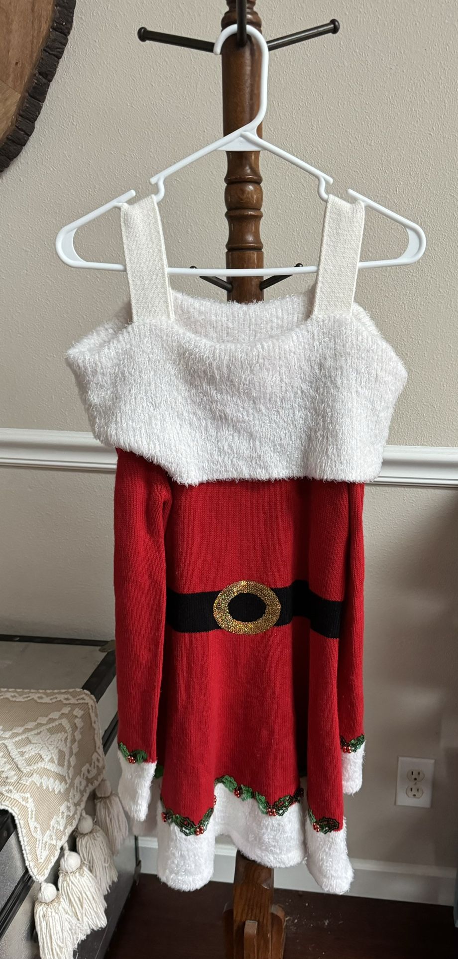 Adult Size M Sexy Santa Ugly Sweater Dress Costume Just $5 xox for Sale ...