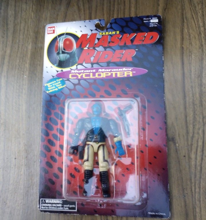 Masked Rider Cyclopter Action Figure MOC Vintage for Sale in Pasadena ...