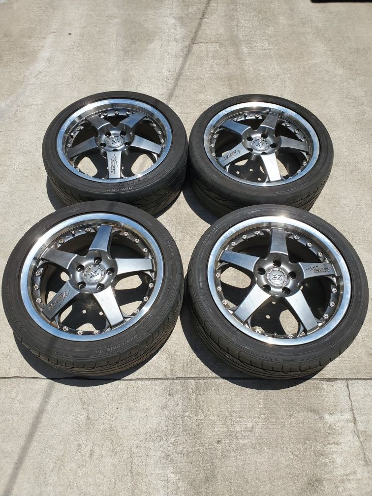 18x7.5 5ZIGEN Wheels 5x114.3 Rims for Sale in Pasadena, CA - OfferUp