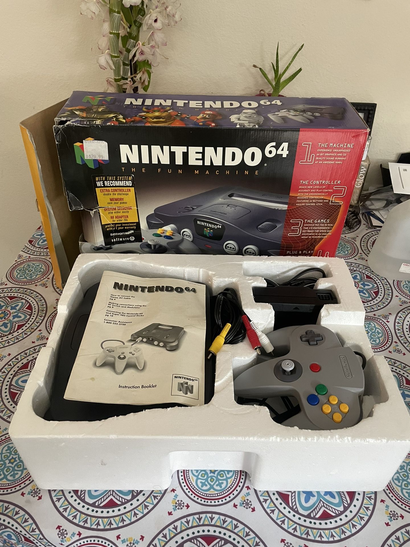 N64 Console CIB Tested With Good Stick for Sale in Altadena, CA - OfferUp