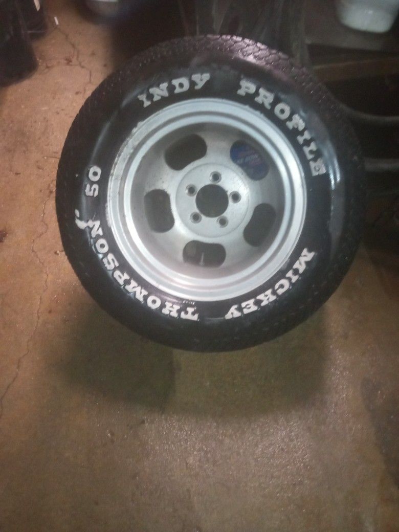 Universal Slotted Mags Two 15x11 What Tires On Them Tires Are Old They ...