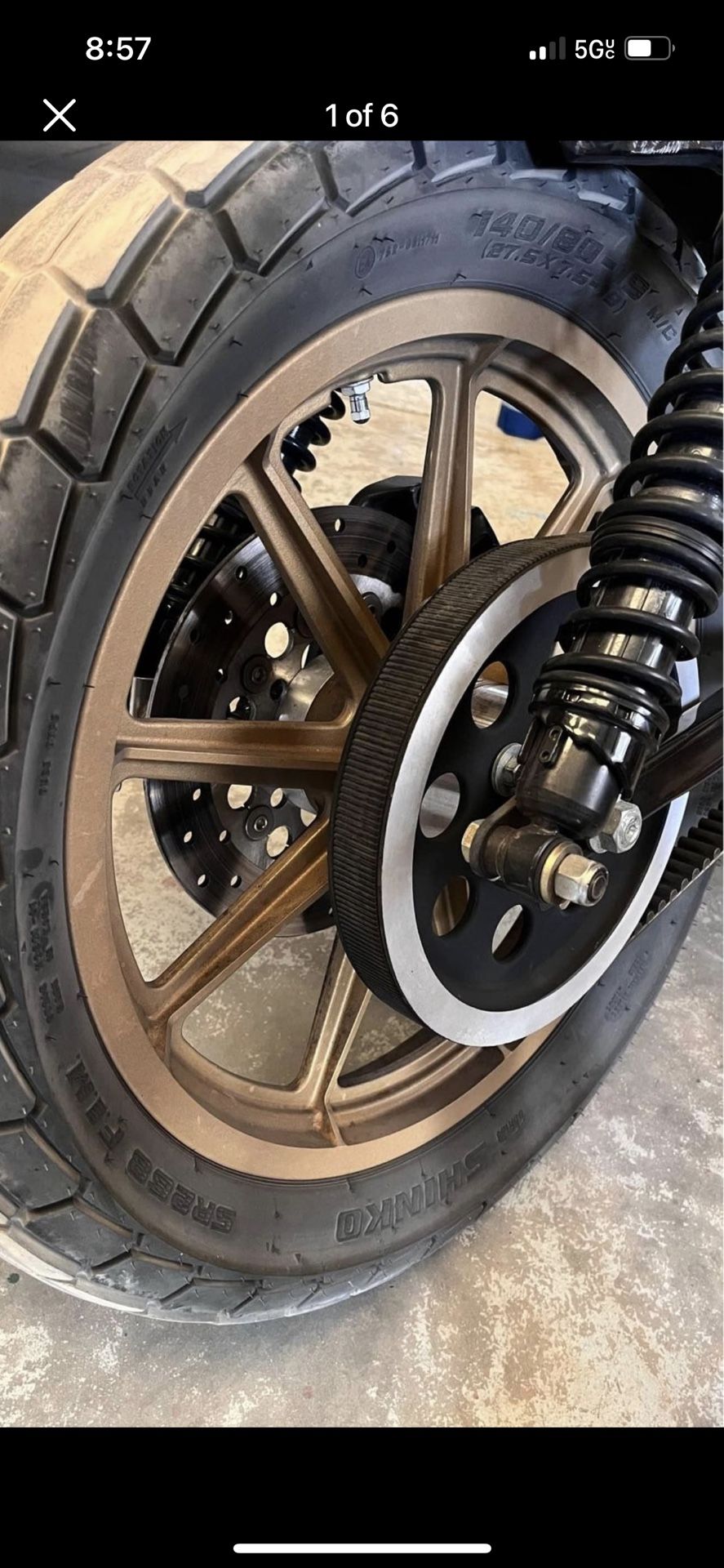 Gold 19” Harley Davidson mags for Sale in Apple Valley, CA - OfferUp