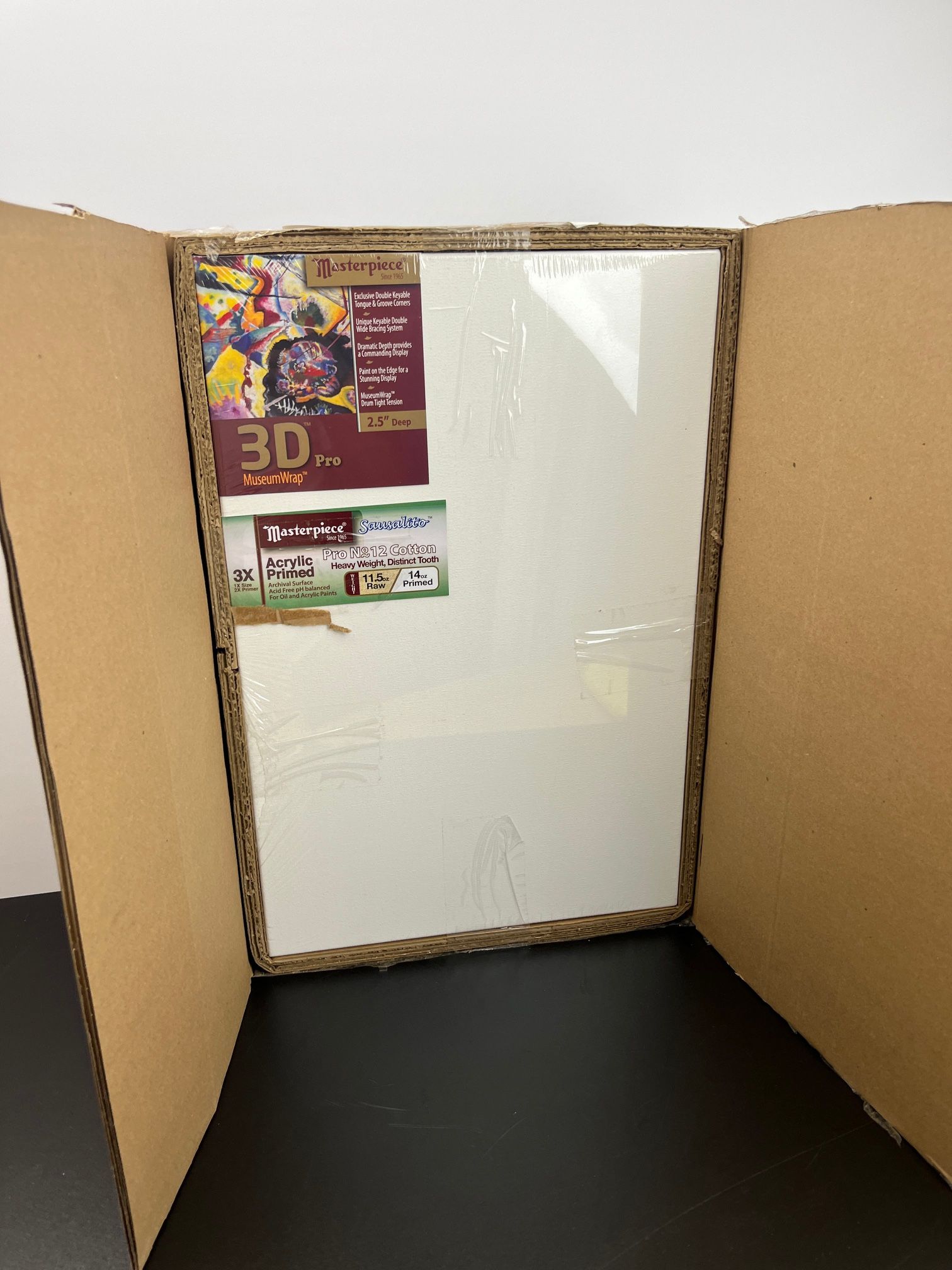 NEW - MASTERPIECE Z1DS-1421 3D Pro 2.5in Deep Sausalito Heavy Weight ...