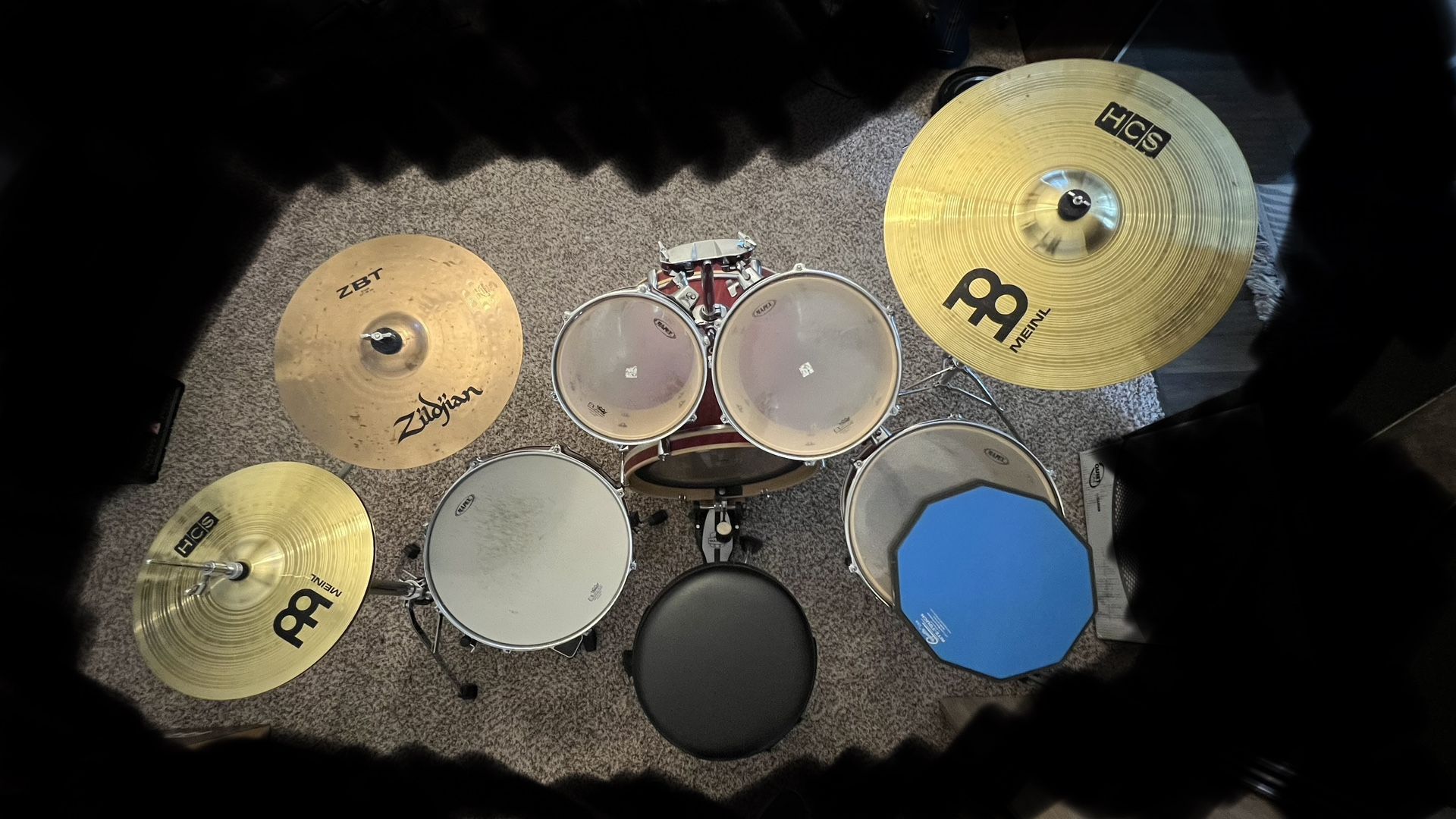 Mapex Drum Kit And Hardware - Ultimate Home/Apt Setup for Sale in Sugar ...