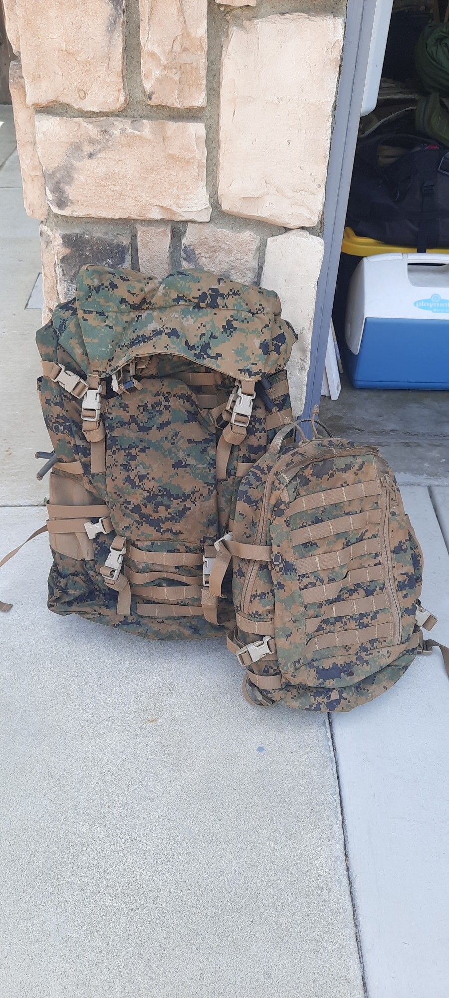 ILBE Main Pack And Patrol Pack for Sale in Moreno Valley, CA - OfferUp