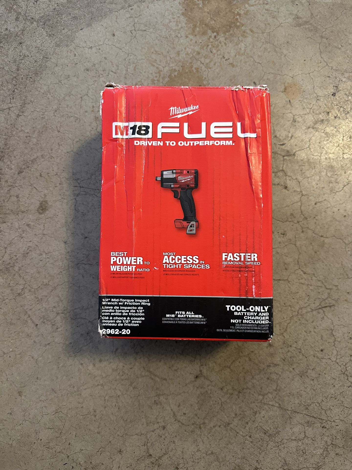 Milwaukee M18 FUEL Gen-2 18V Lithium-Ion Brushless Cordless Mid Torque ...