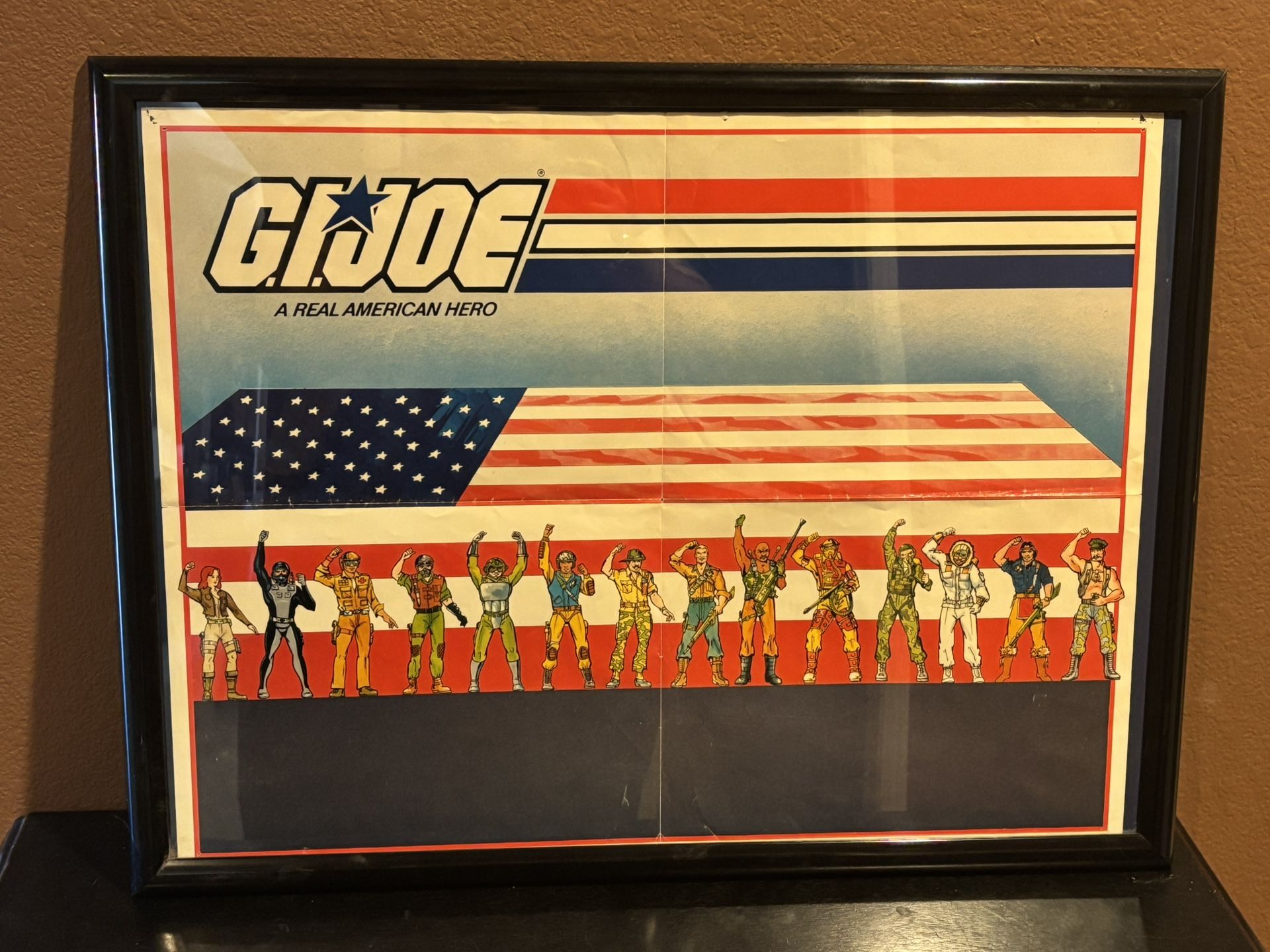 GI Joe A Real American Hero Poster 1984 Hasbro Vintage 17.5" X 22.5 ...