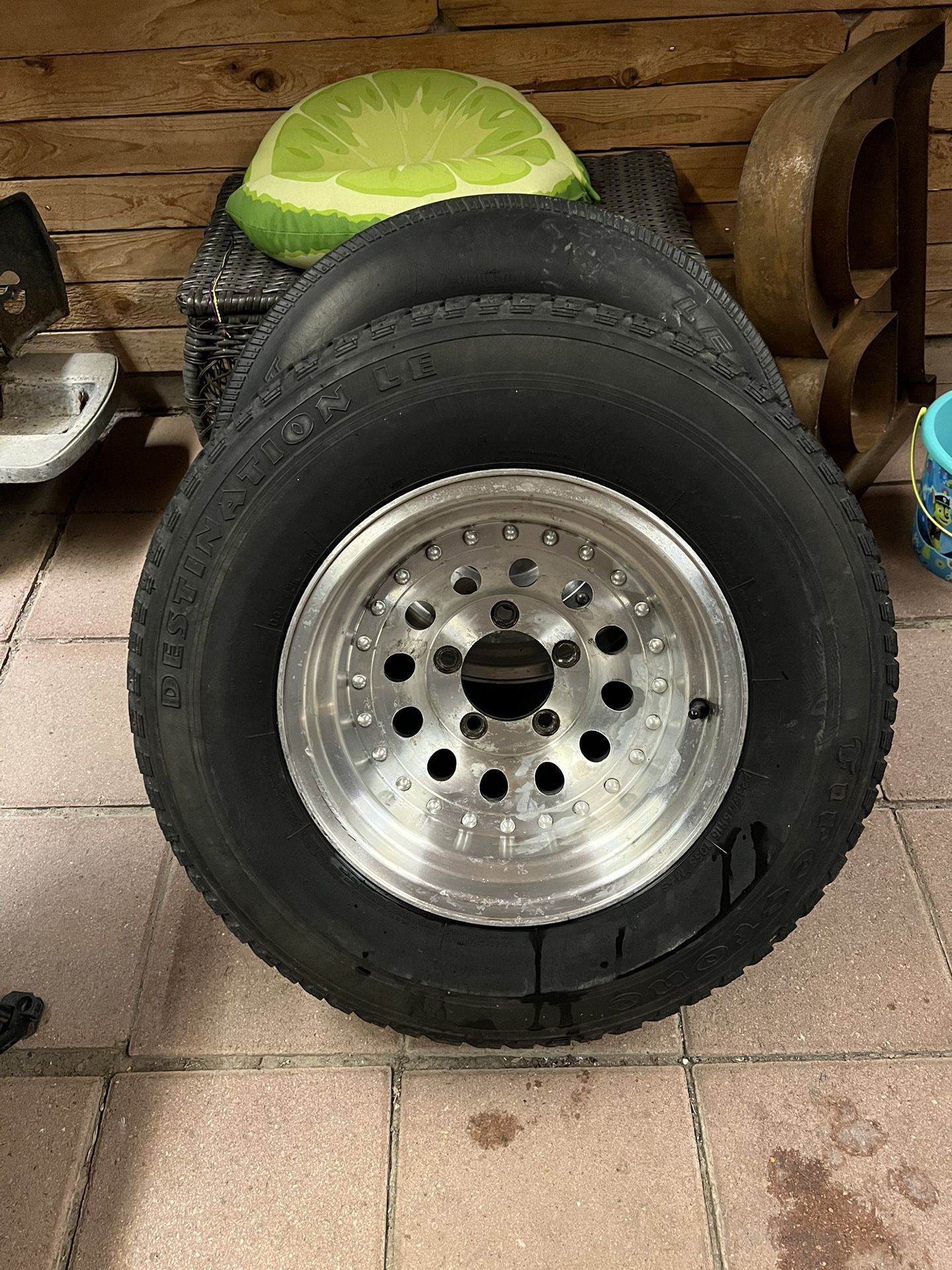 Chevy 5 Lug 5x5 American Racing Aluminum 15s for Sale in San Antonio ...