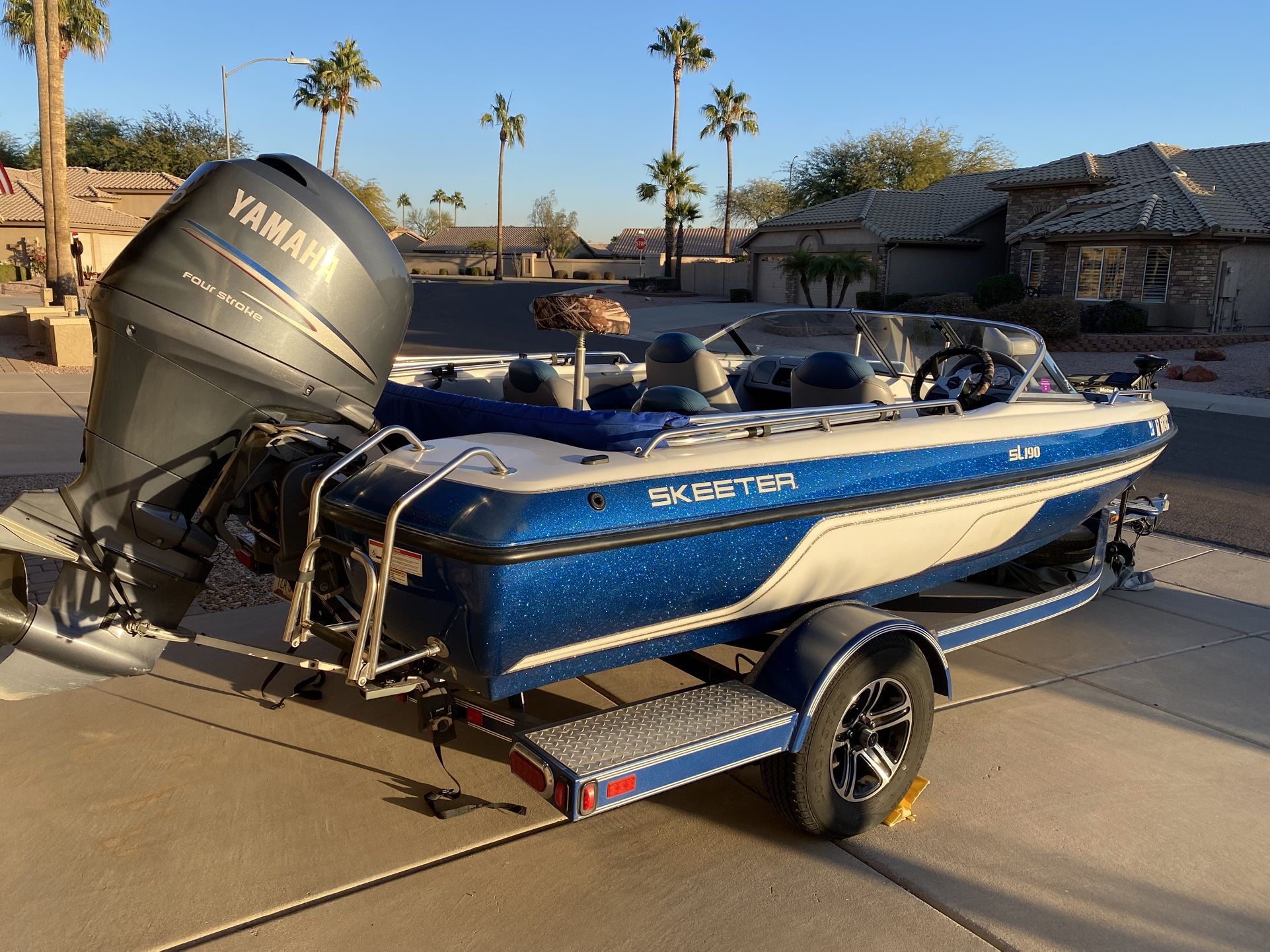 Fish/ski 2010 Skeeter SL 190 for Sale in Peoria, AZ - OfferUp