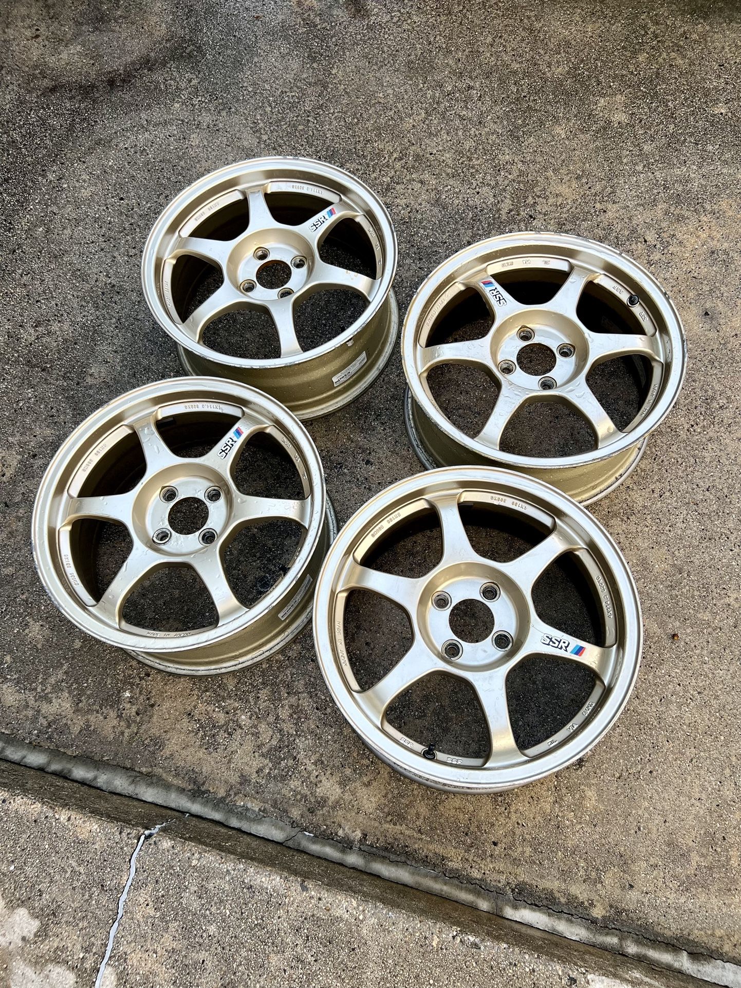 Ssr Type C 16x7 +30 Rare Jdm Wheels Honda 4x100 for Sale in Fullerton, CA - OfferUp