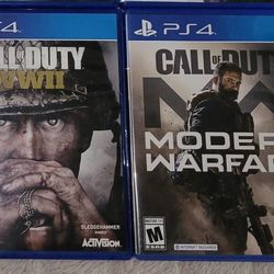CALL OF DUTY PS4 GAME BUNDLE GREAT CONDITION for Sale in Laud By Sea FL OfferUp
