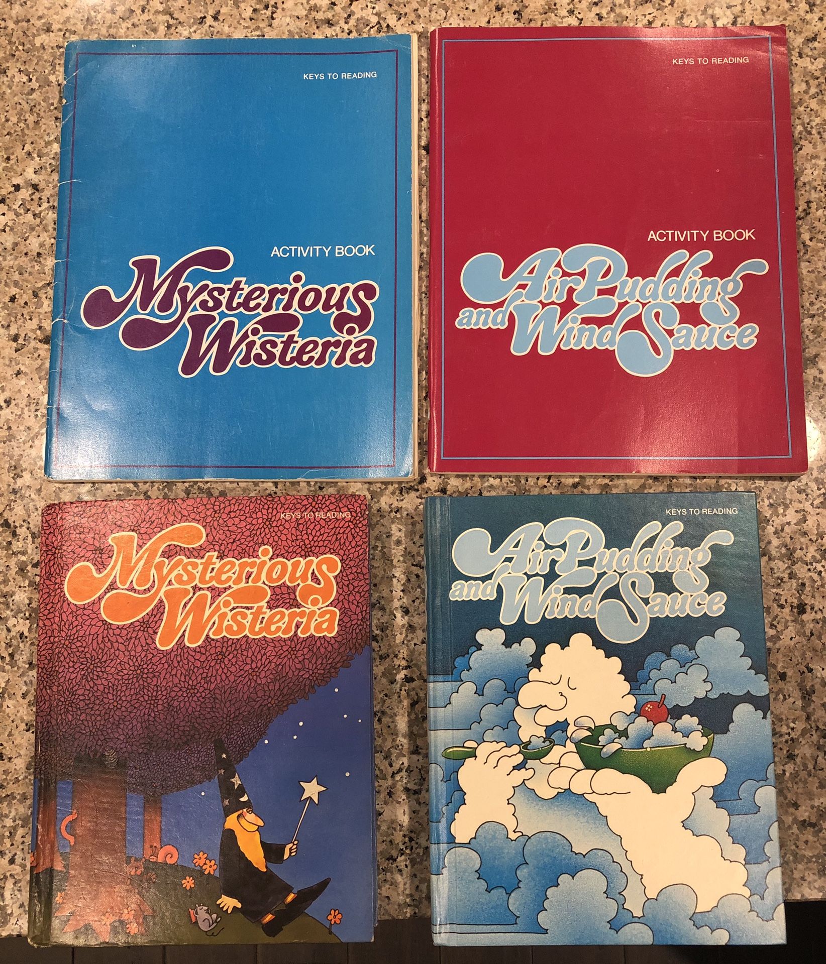 Keys to Reading Lot - Mysterious Wisteria & Air Pudding & The Wind ...