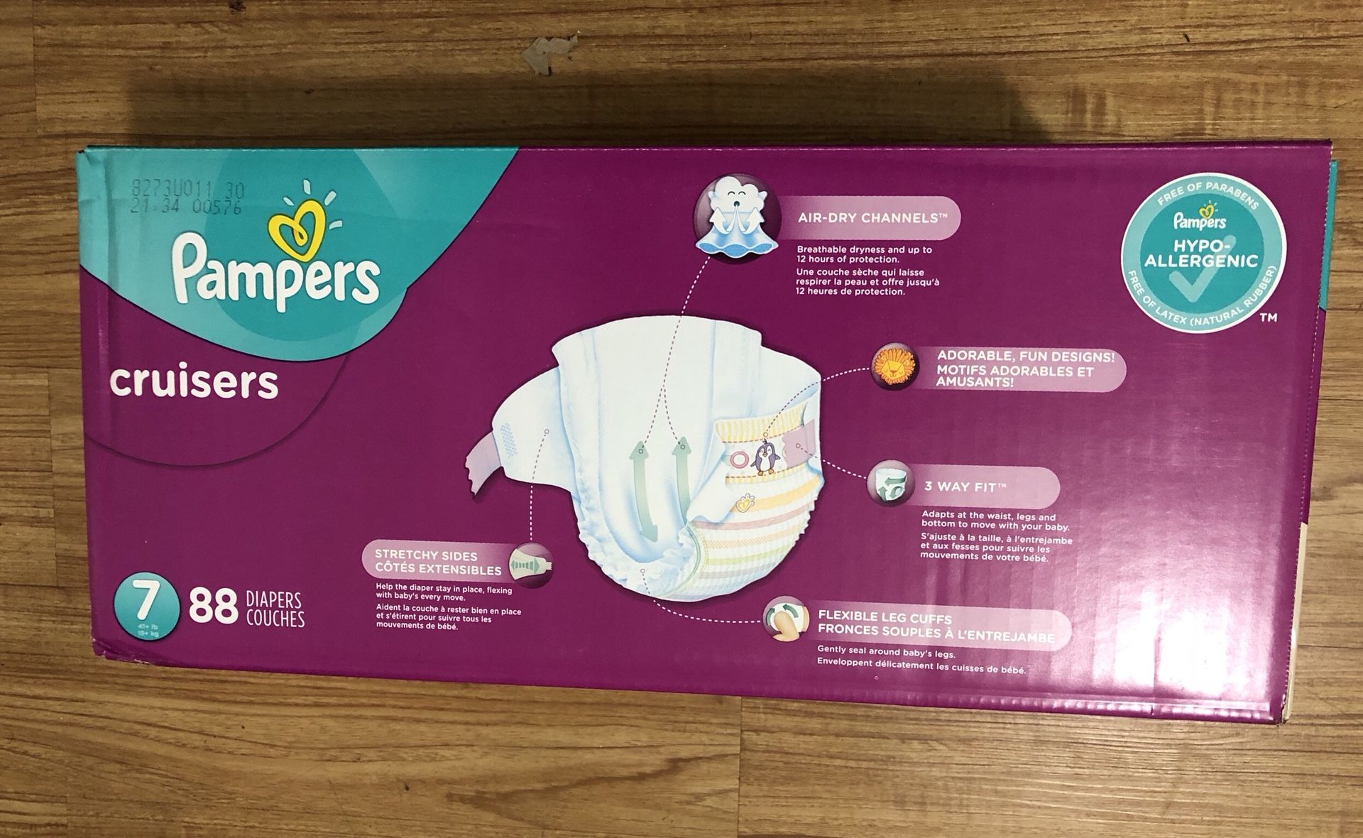 Pampers Cruisers Size 7