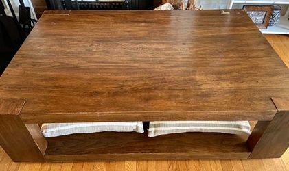 Crate And Barrel Lodge Coffee Table for Sale in Upr Montclair NJ OfferUp
