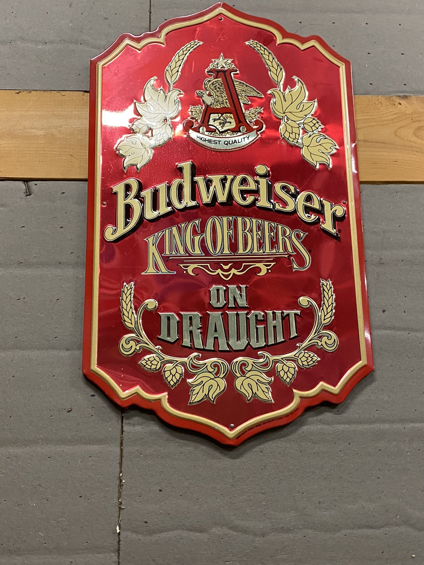 Old Budweiser signs (2) for Sale in Graham, WA - OfferUp