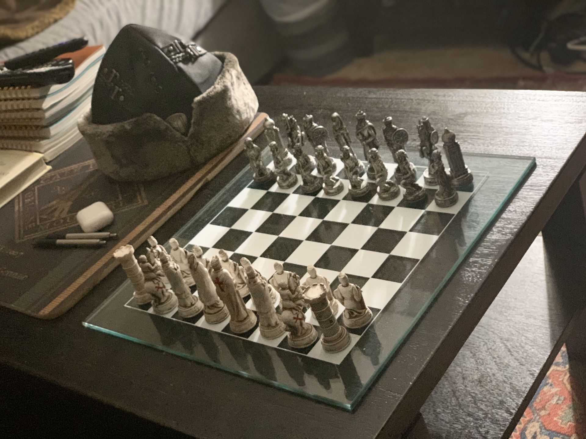 Hand Blown Glass Chess Sets