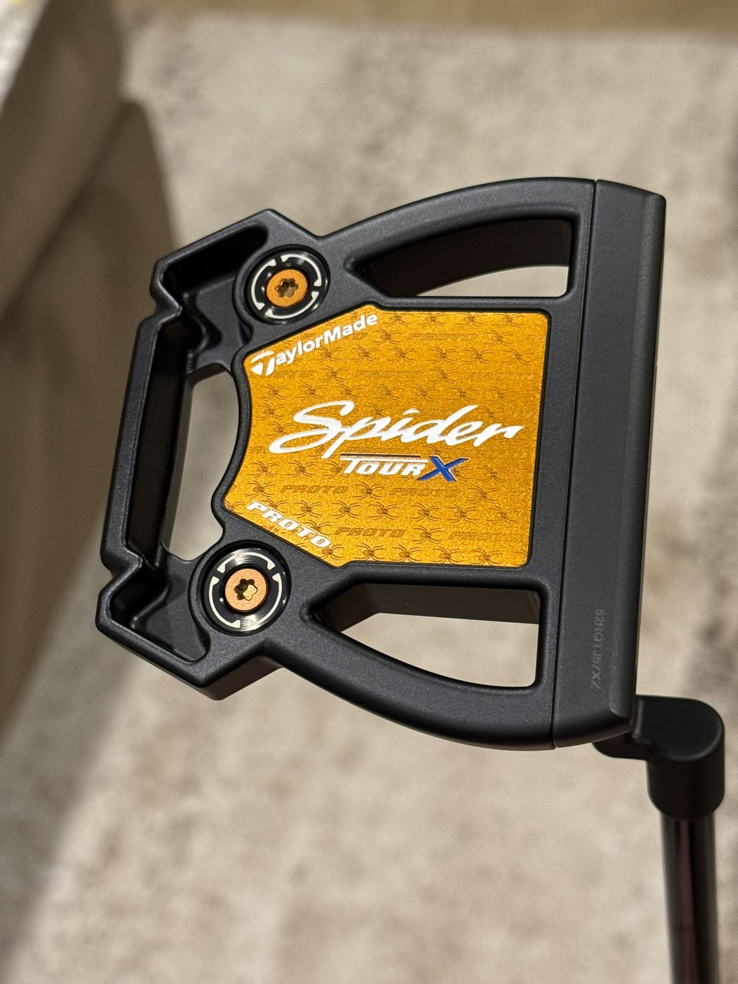 New TaylorMade Spider Tour X Black Proto Limited L Neck PUTTER 35 ...