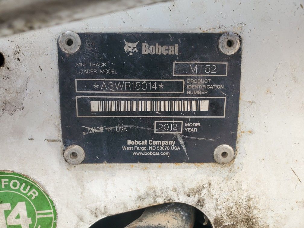2012 Bobcat Mt52 Mini Track Loader for Sale in Joliet, IL - OfferUp