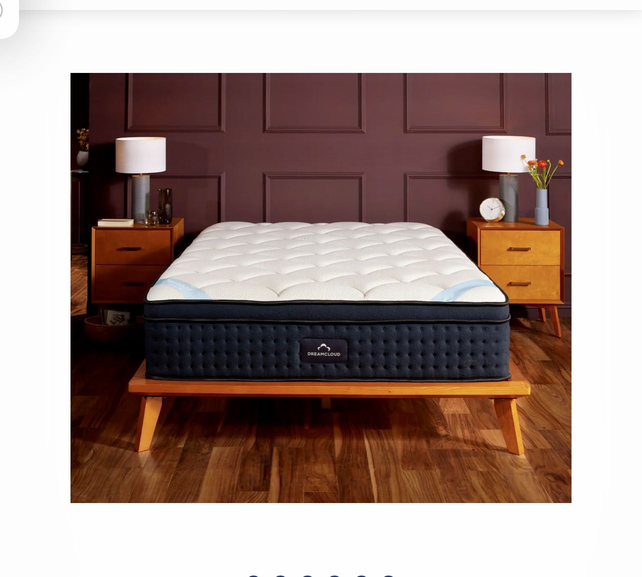 Mattress Luxury DreamCloud 14” California King Mattress, Gel Memory and ...