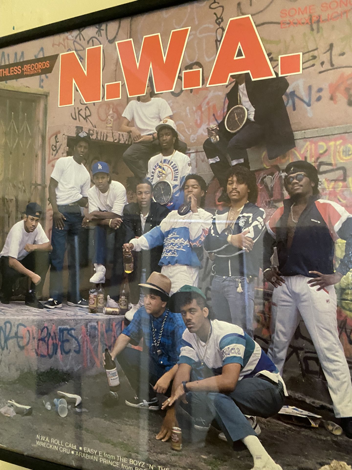 NWA Album Cover In Frame for Sale in Riverside, CA - OfferUp