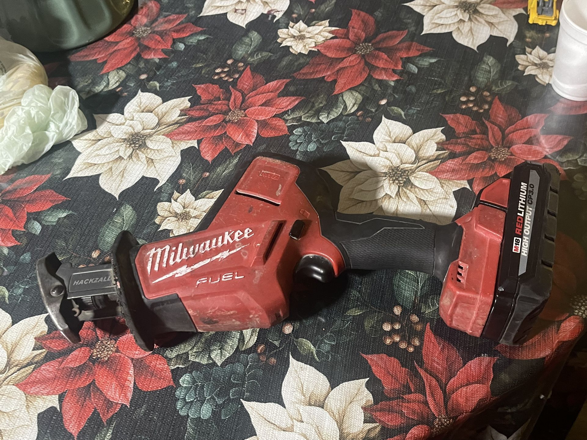 Milwaukee Fuel Hackzall With Battery for Sale in Orange, CA - OfferUp