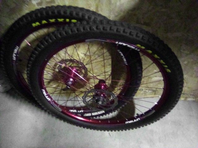 Mountain Bike 26" Red Anodized Rims for Sale in Hemet, CA - OfferUp