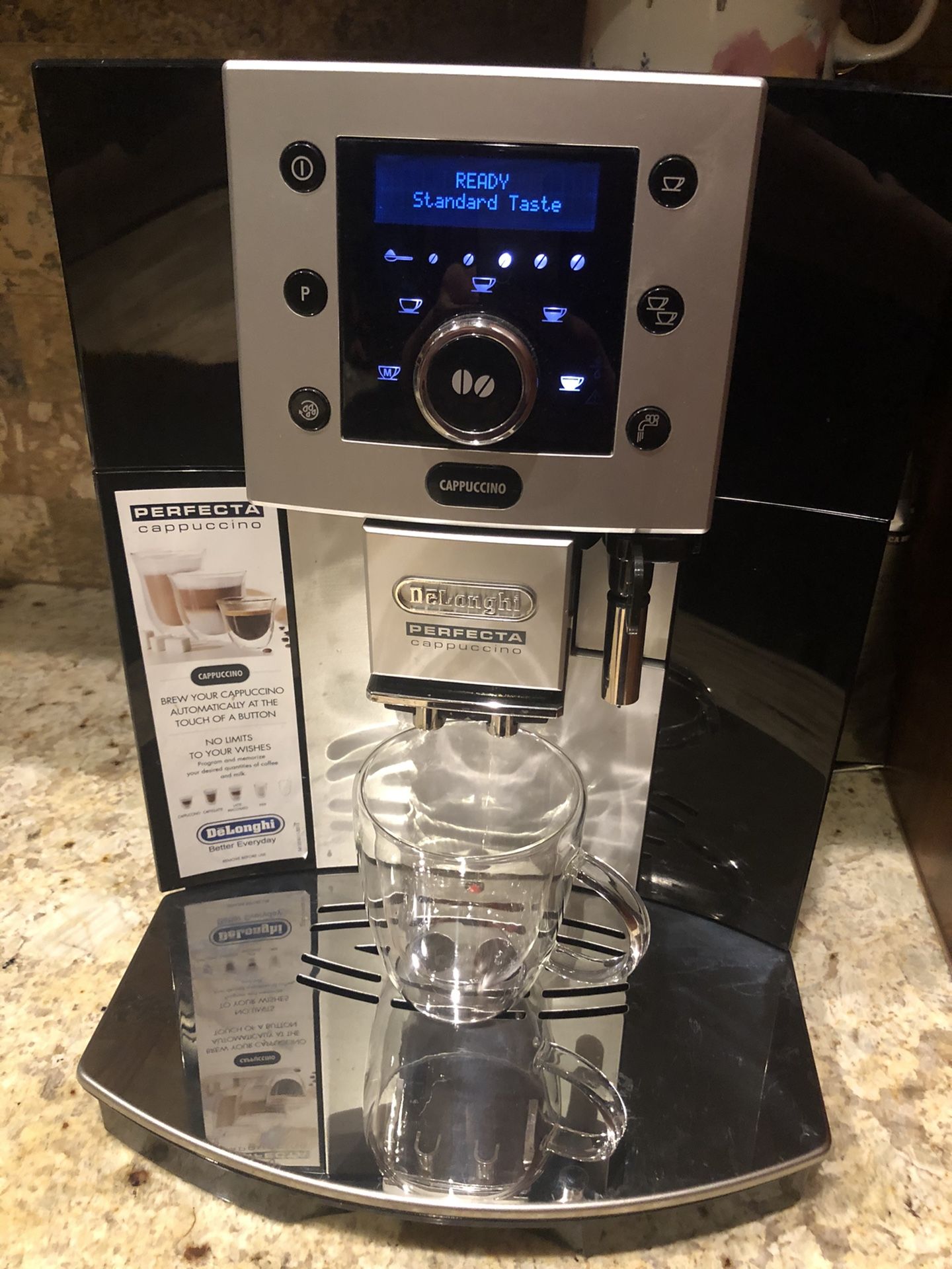 Delonghi Perfecta Automatic Espresso, Cappuccino Maker for Sale in Lake ...