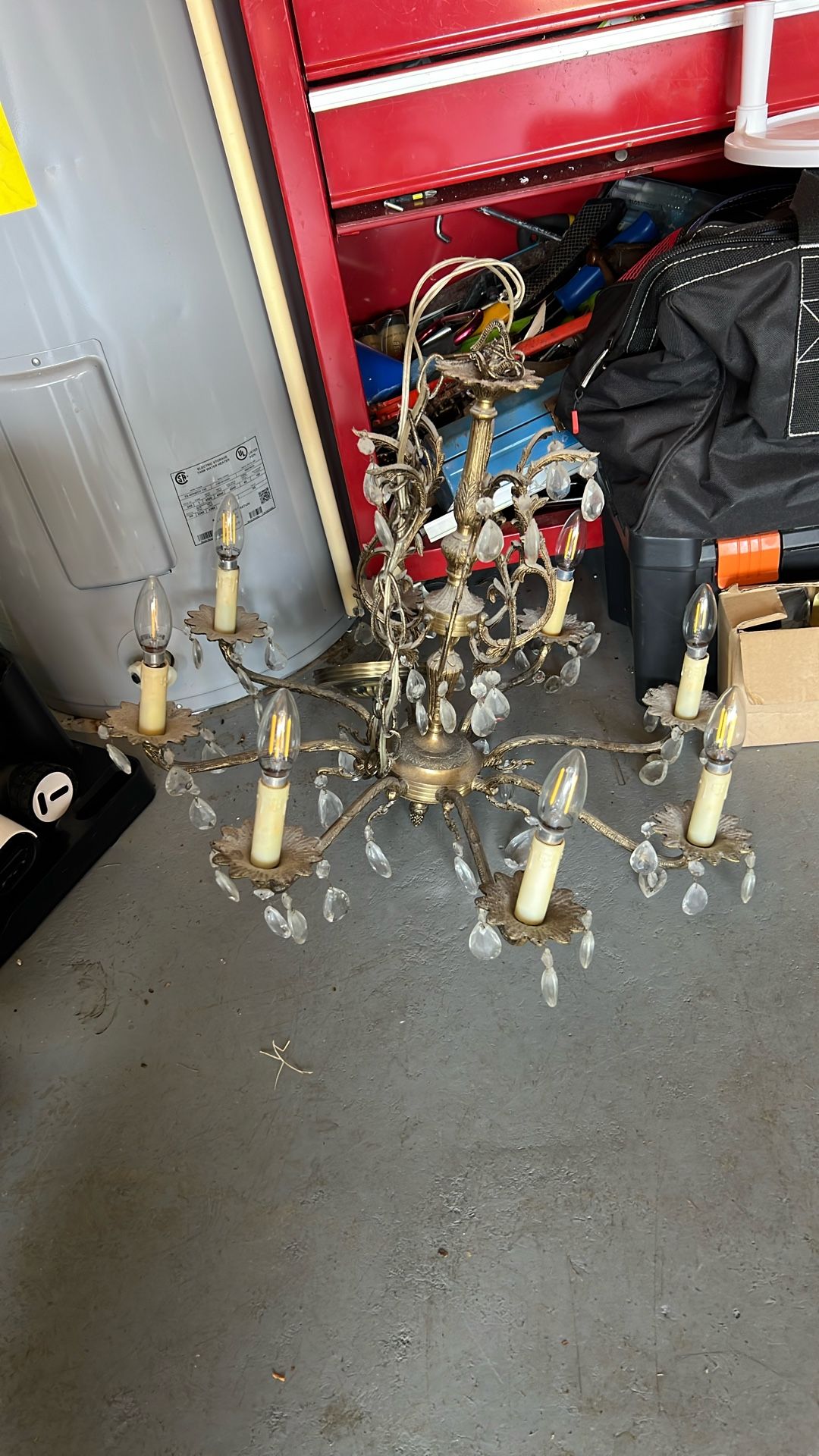 Antique Chandelier - Works Great for Sale in Town 'n' Country, FL - OfferUp