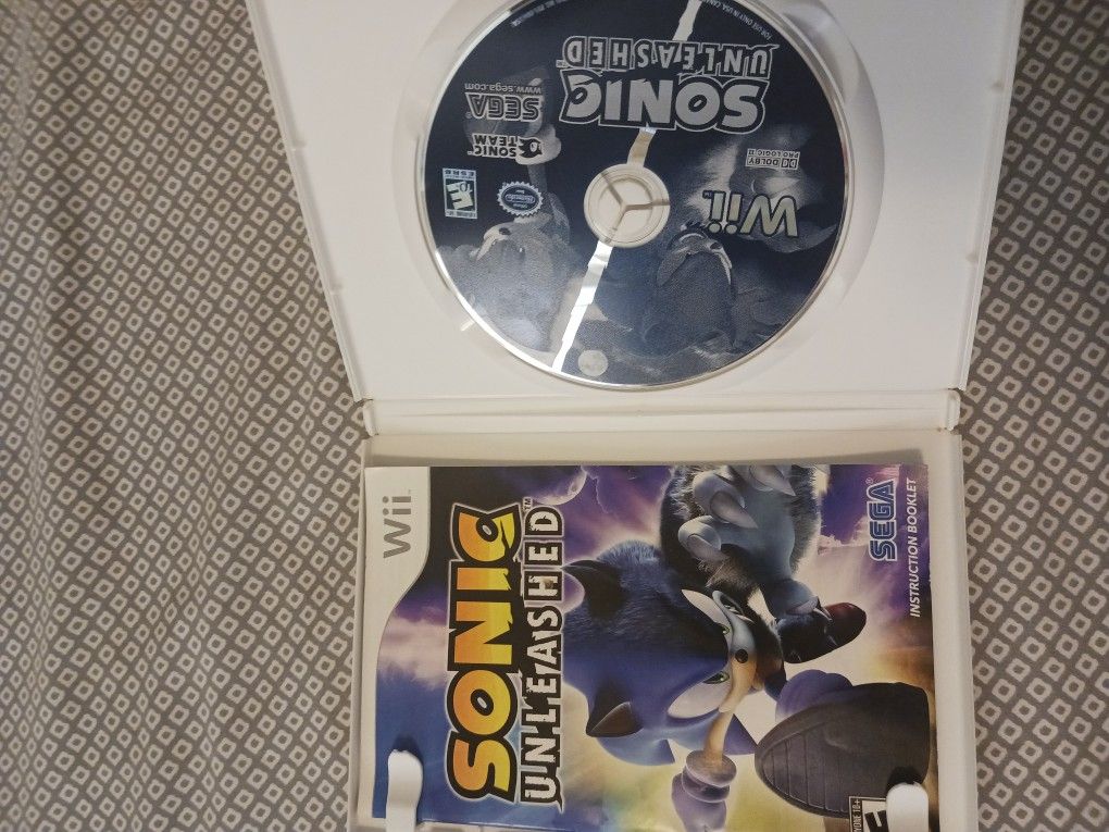 Sonic Unleashed Ps2 Disc