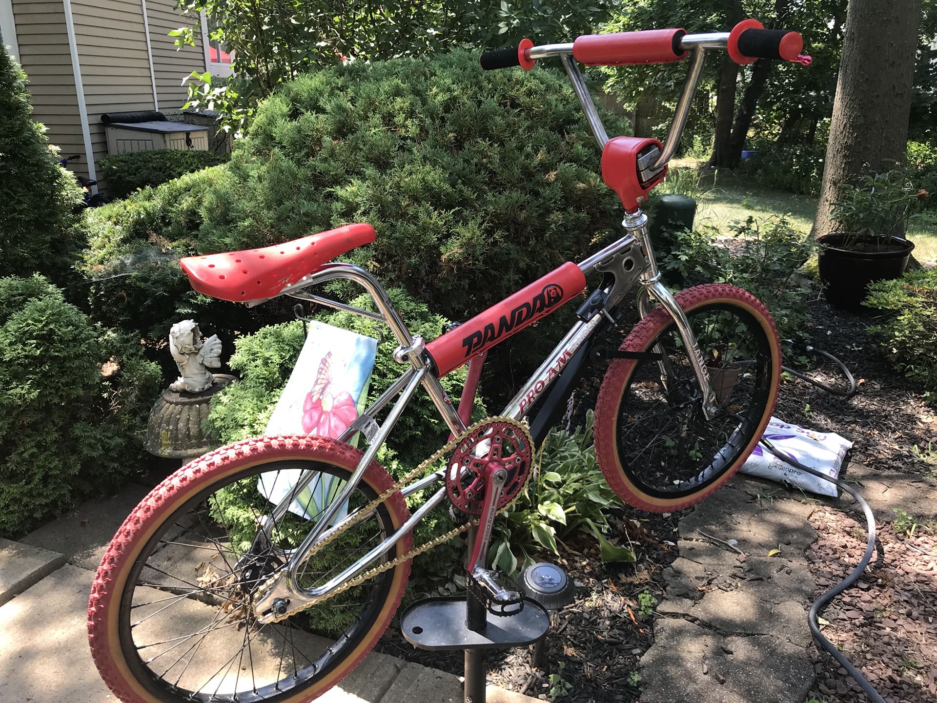 Bmx 1980 panda pro am raider extremely rare vintage antique bike.1st ...