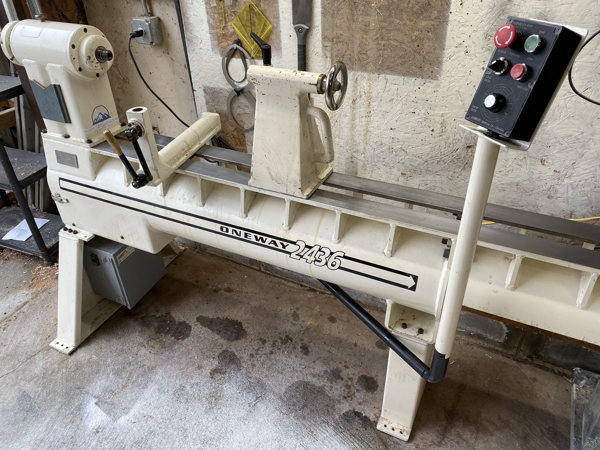 OneWay 2436 wood turning lathe for Sale in Seattle, WA - OfferUp