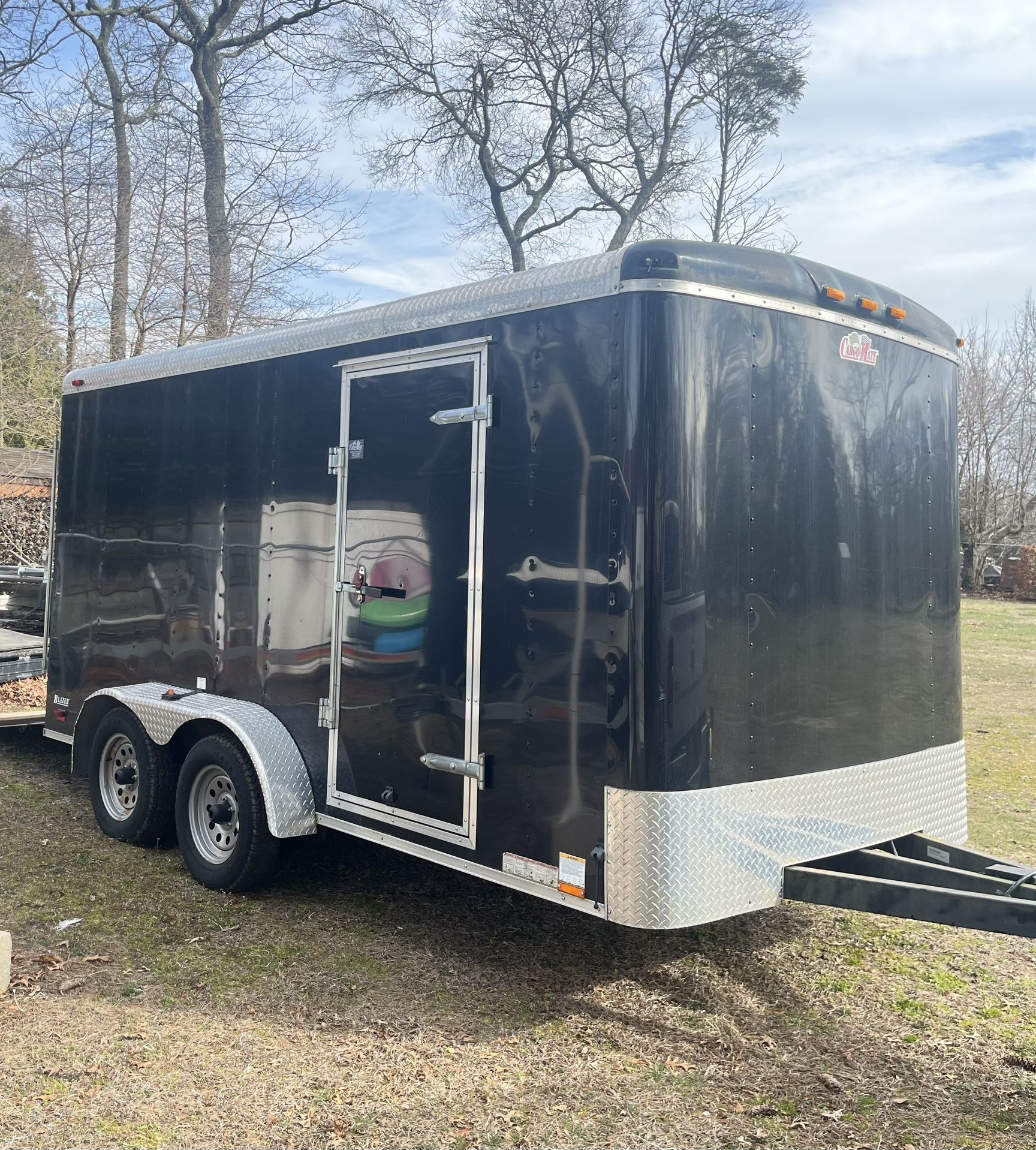 Cargo Trailer Year 2015 7×14 7 Wide 14 Ft Long High 6"8 for Sale in ...