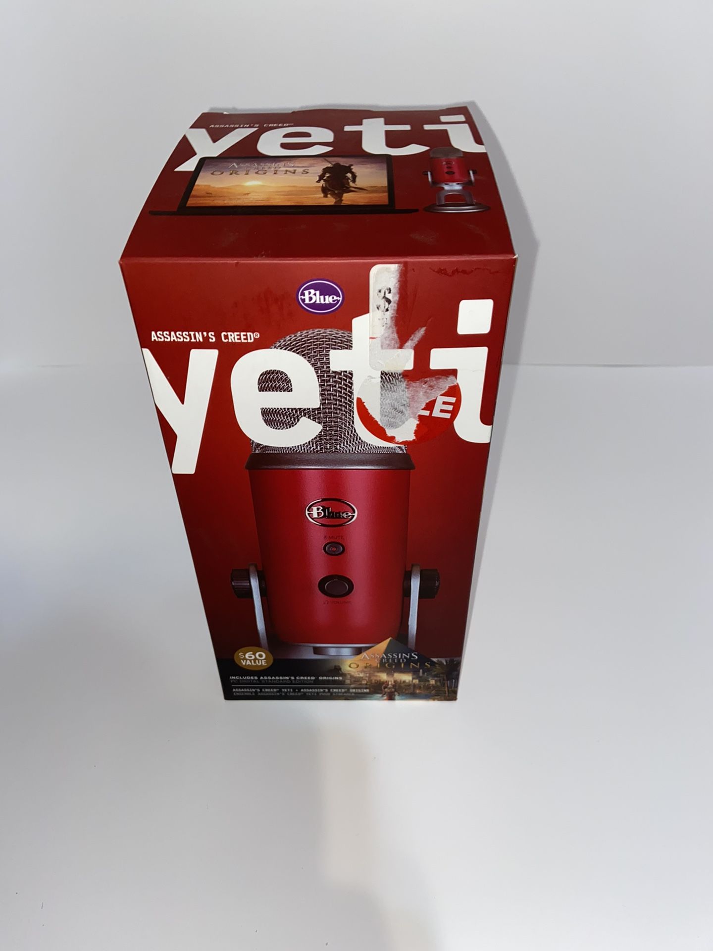 Red blue yeti microphone gently used for Sale in Louisville, KY - OfferUp