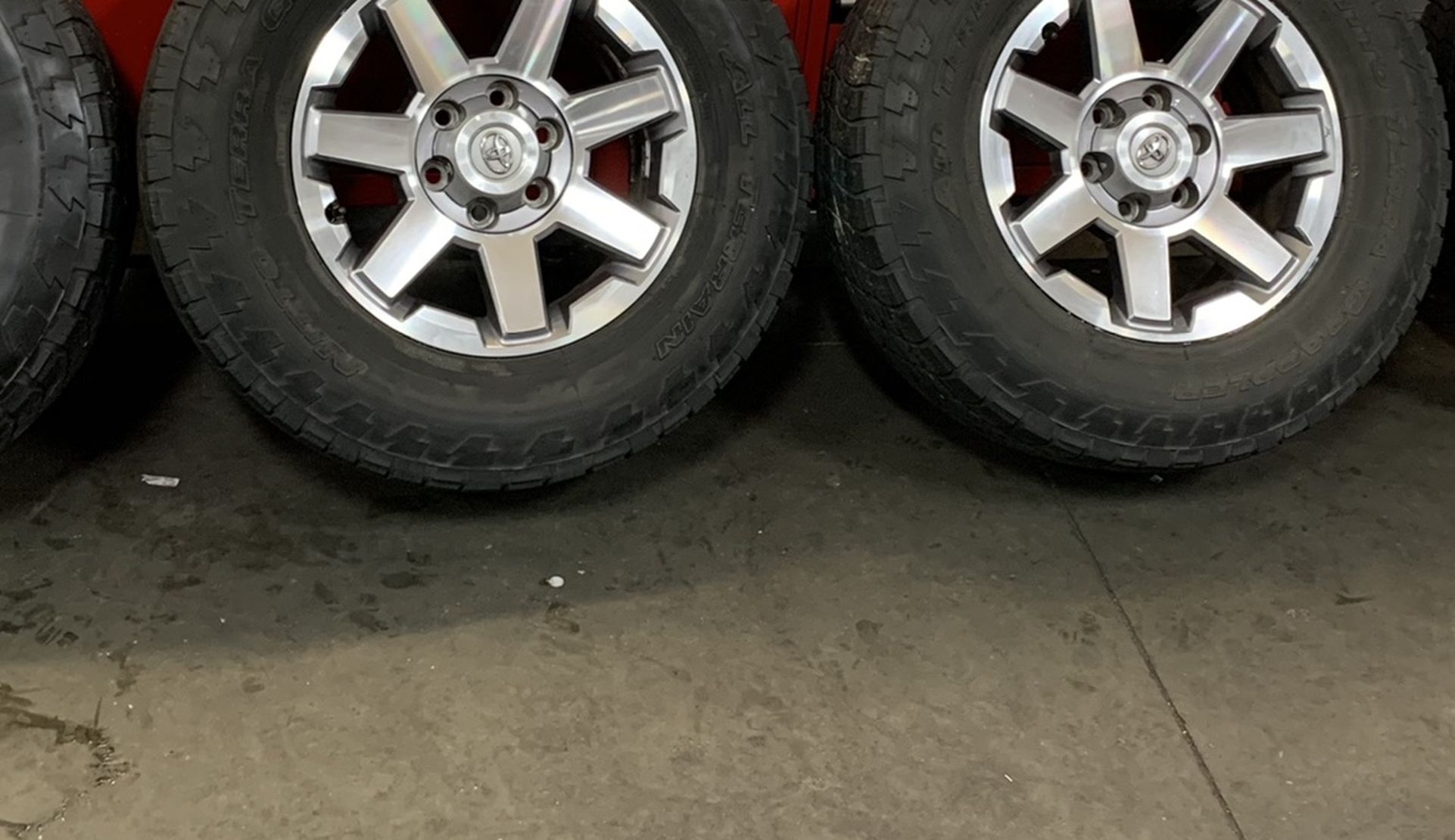 Toyota TRD Off Road road 17 Inch wheels and tires 4runner/ FJ/ Tacoma ...