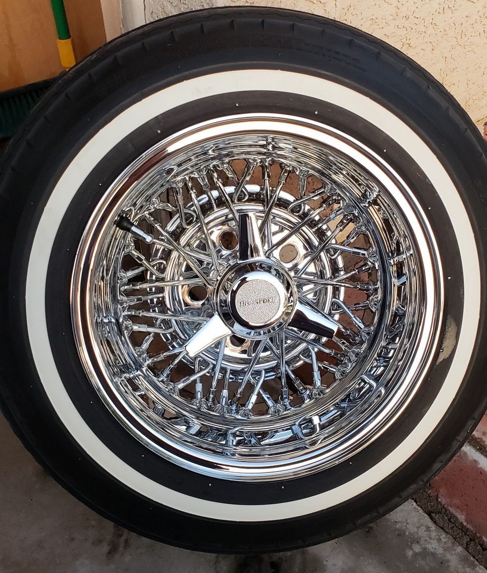 Truespoke® Lowrider Wire Wheels Chrome Spoke Rims, 46% OFF