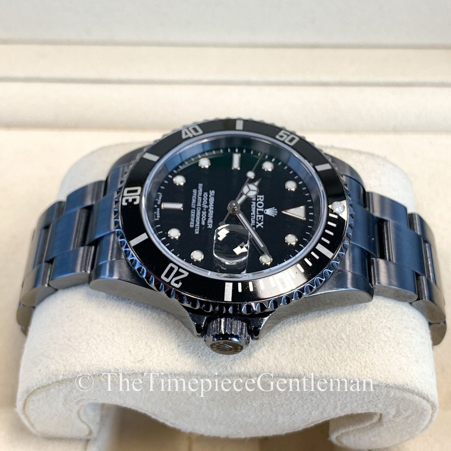 Rolex Submariner Date 16610LN PVD Black 2005 Watch Only for Sale in ...