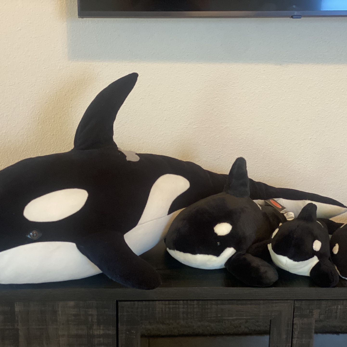 Giant Killer Whale Stuffed Animal