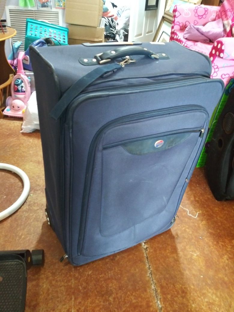 Large Blue American Tourister Suitcase for Sale in St. Augustine, FL ...