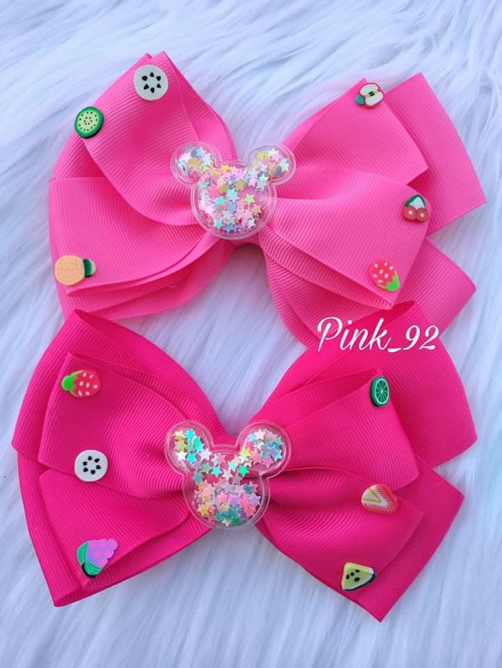 Mickey Mouse Cheer Bow